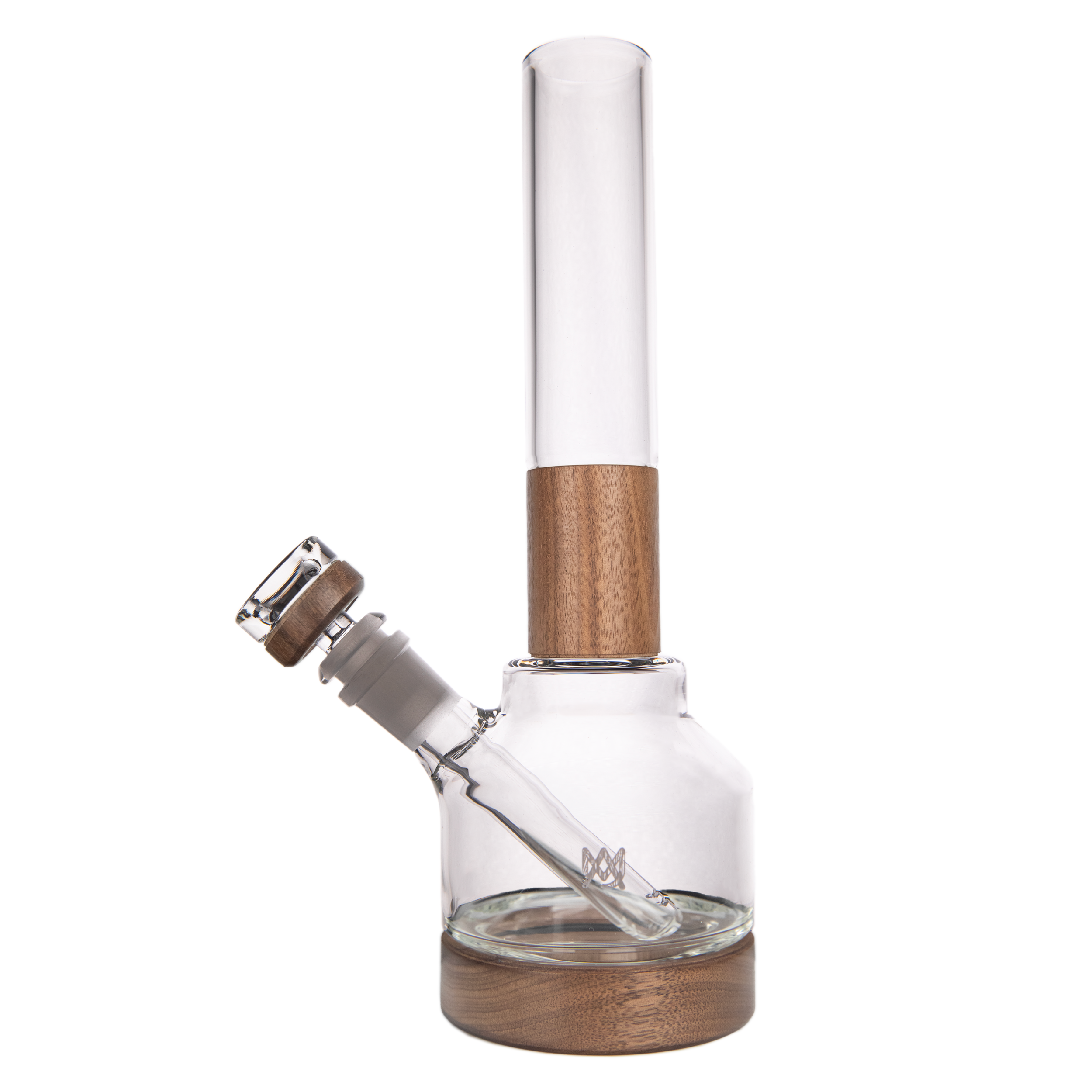 Wood and Glass Bong | MJ Arsenal