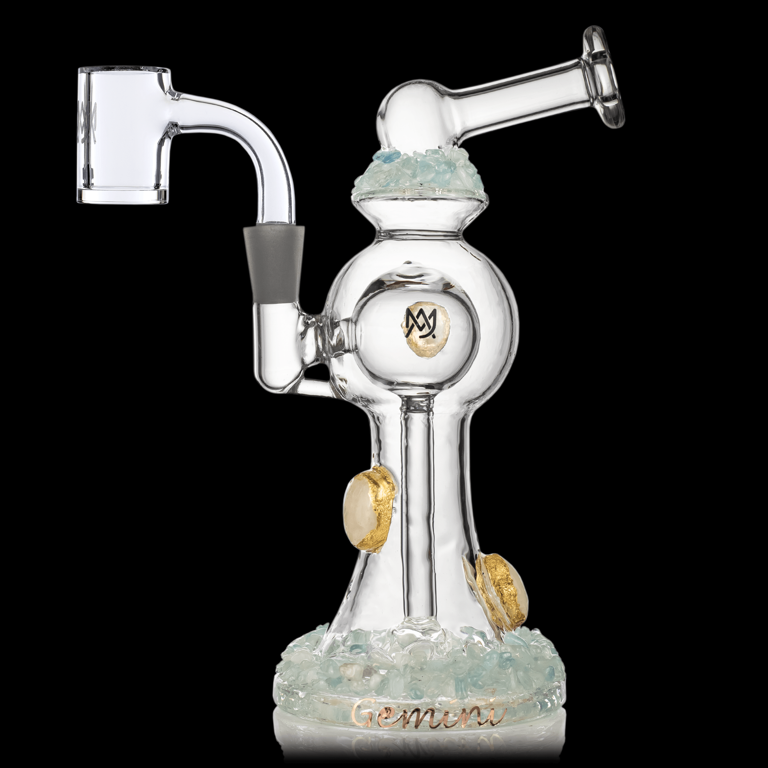 Gemini Apollo Mini Dab Rig- MJA x Alchemy Charm