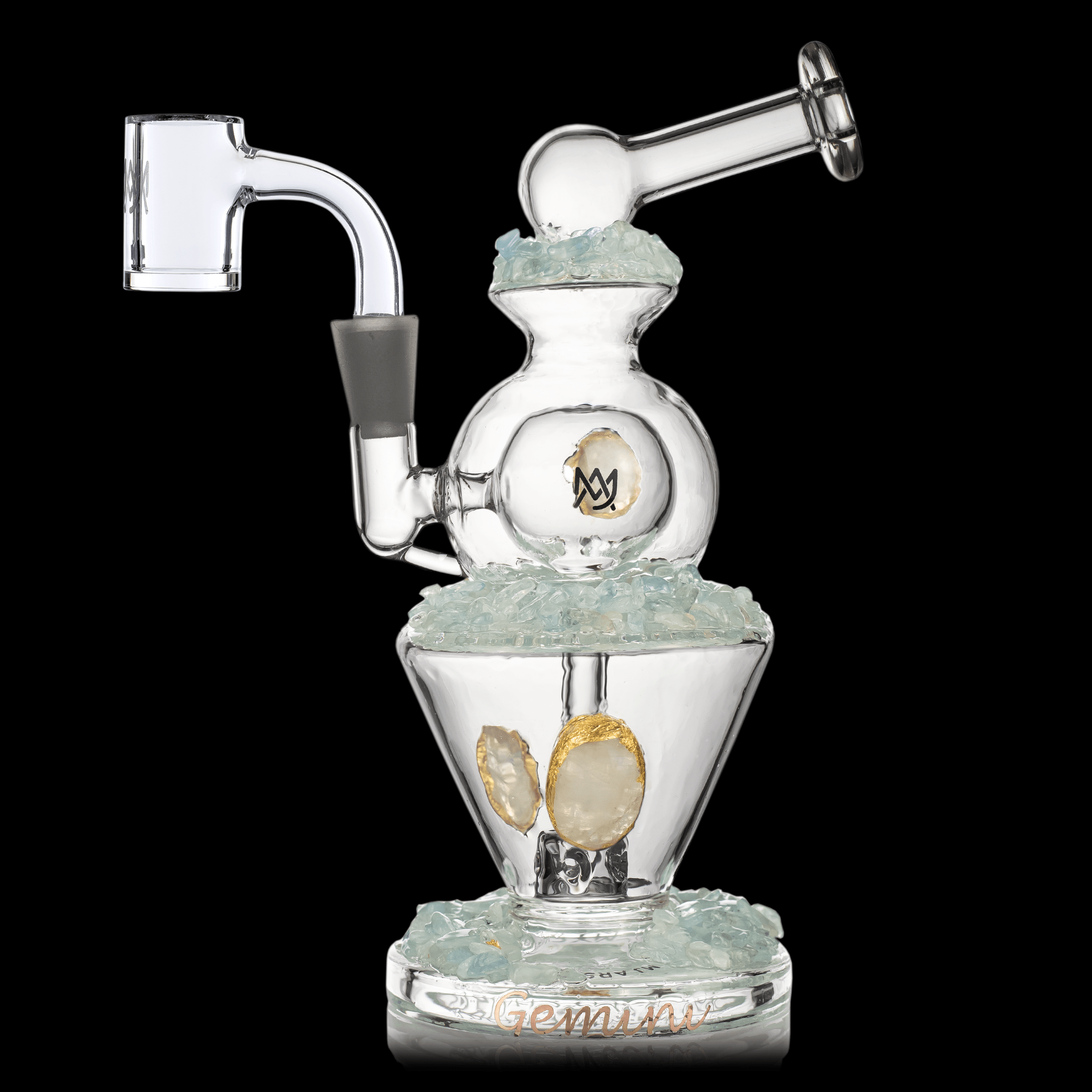 Gemini Gemini Mini Dab Rig- MJA x Alchemy Charm