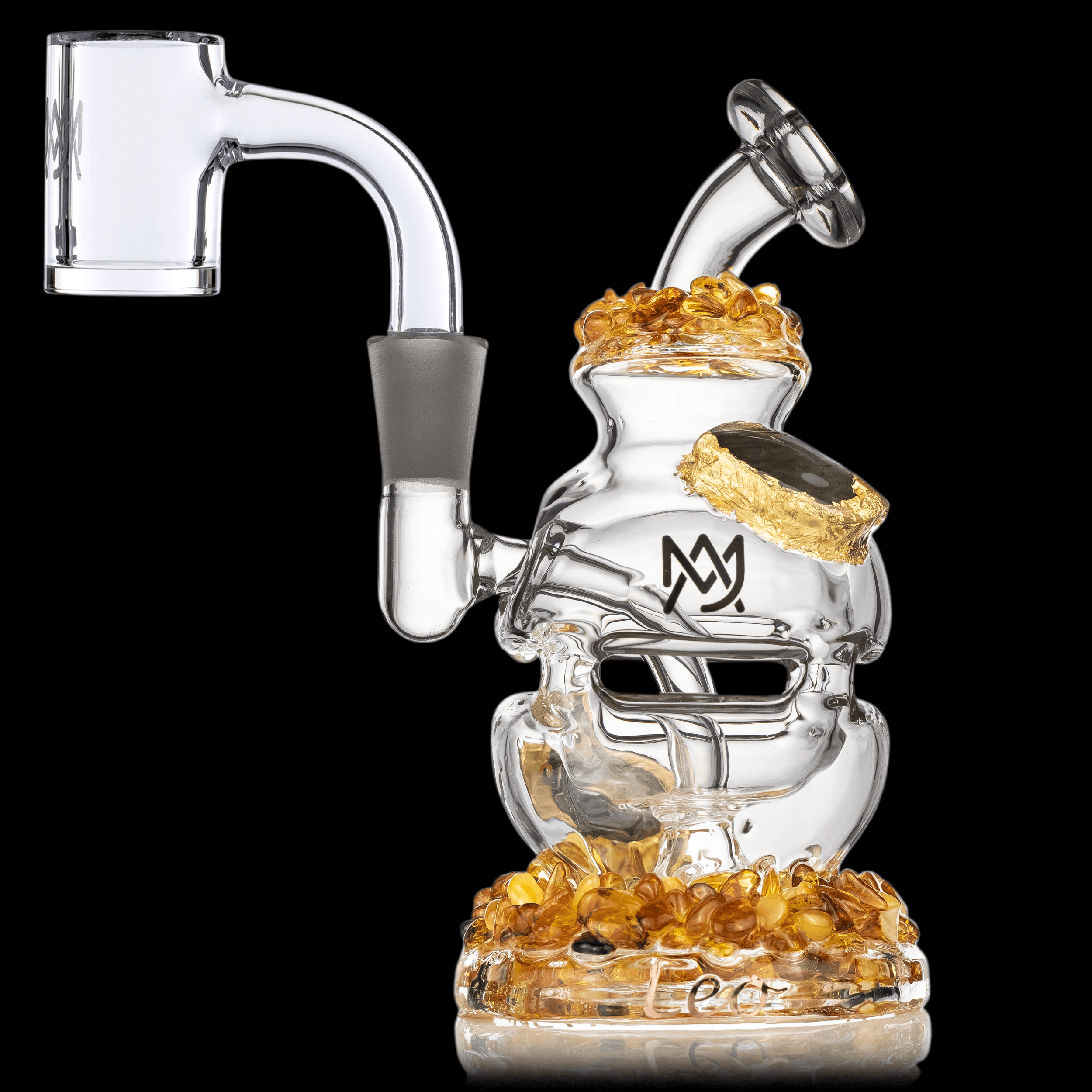 Leo Royale Mini Dab Rig- MJA x Alchemy Charm