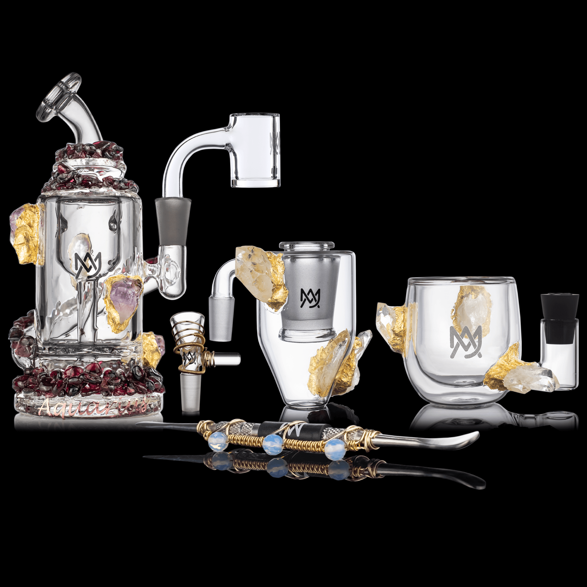 MJA X Alchemy Charm Ursa Dab Rig Bundle (Aquarius)